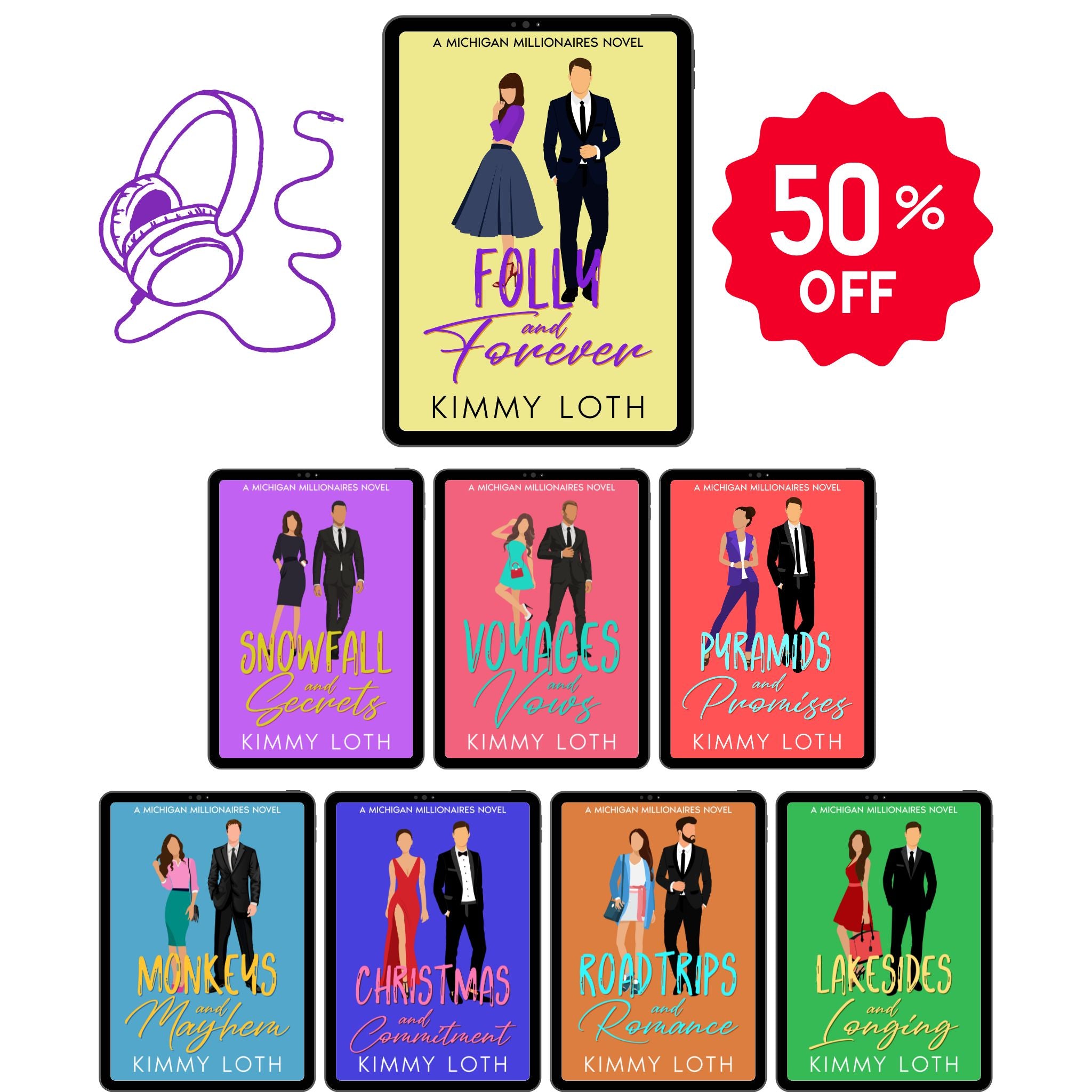 Ultimate Book Bundle Featuring Snowfall and Secrets – KimmyLoth